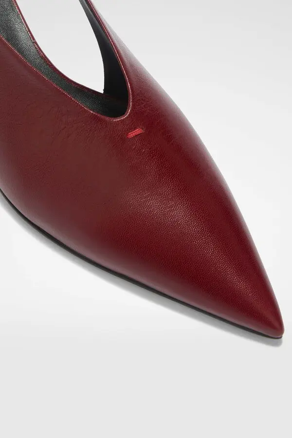 JIL SANDER Heeled Slingback Pumps