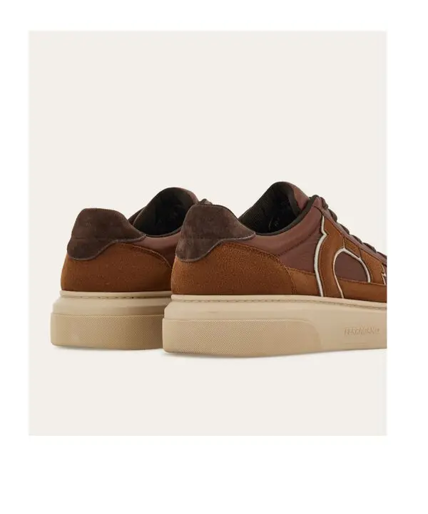 FERRAGAMO Gancini Low-top Sneakers