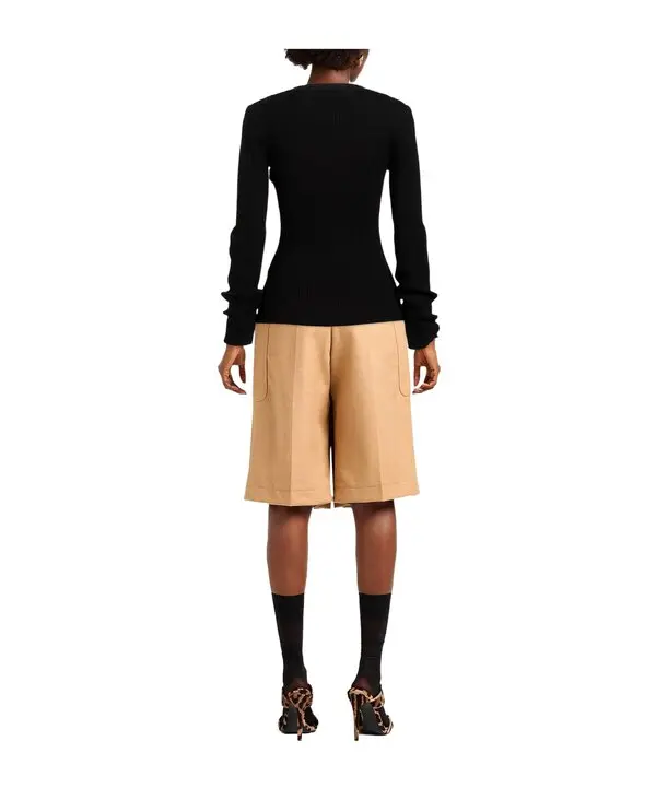 Rag & Bone Minimalist Solid Color Knit Top