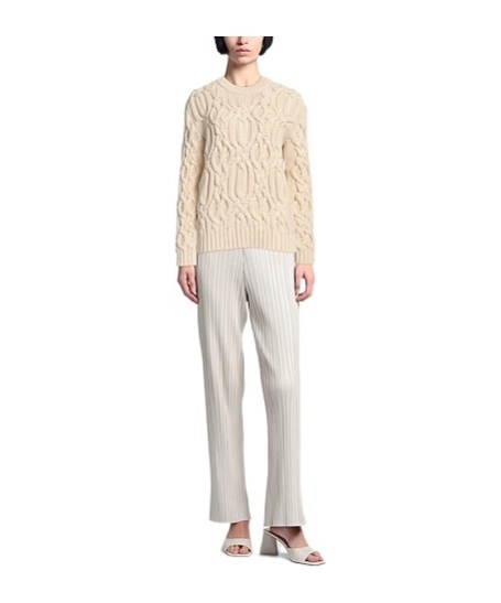 Sportmax Crew Neck Long Sleeve Sweater