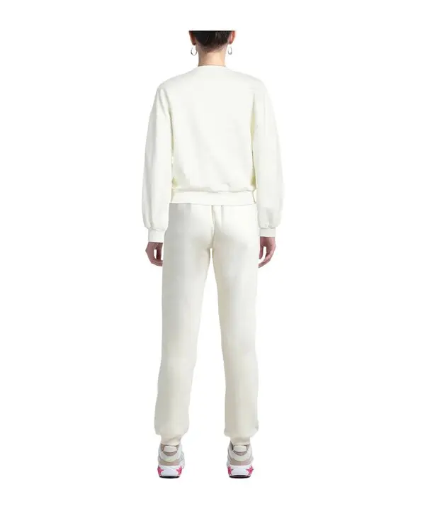 GANNI Solid-color Suede Sweatshirt