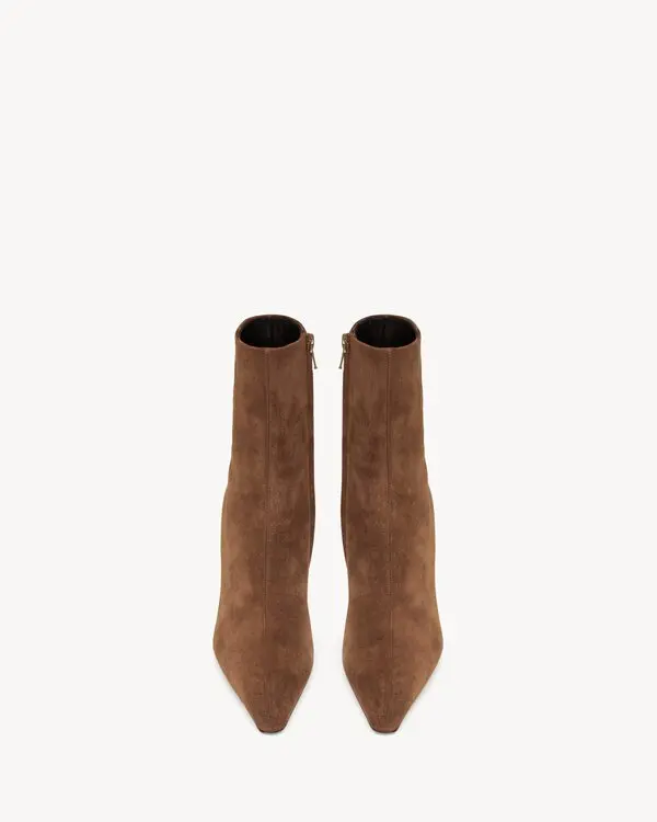 Saint Laurent Ashley Ankle Pointed Toe Boots