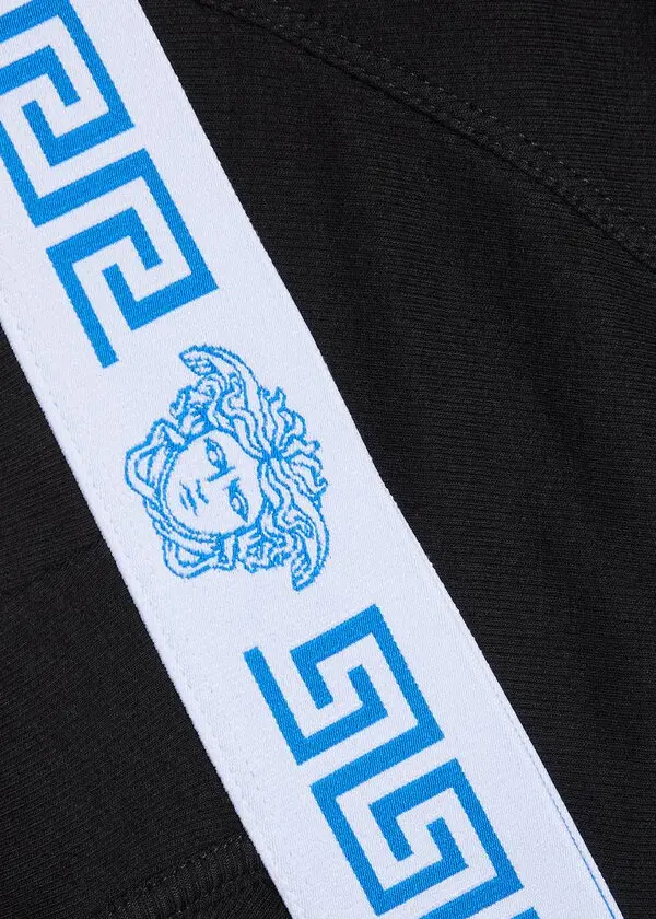 Versace Low-rise Stretch-cotton Trunks