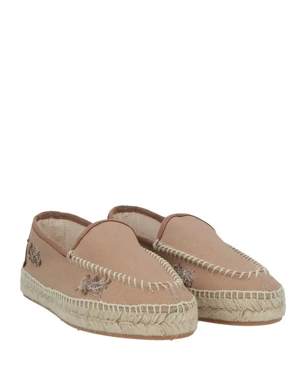 MAISON MARGIELA Embroidered Canvas Flats