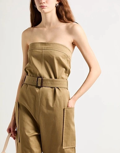 Saint Laurent Twill Sleeveless Dress