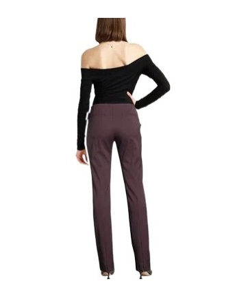 Sportmax Tailored Straight-leg Pants With Crystal Embellishment