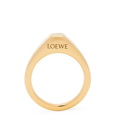 Loewe Stirrup Ring In Sterling Silver
