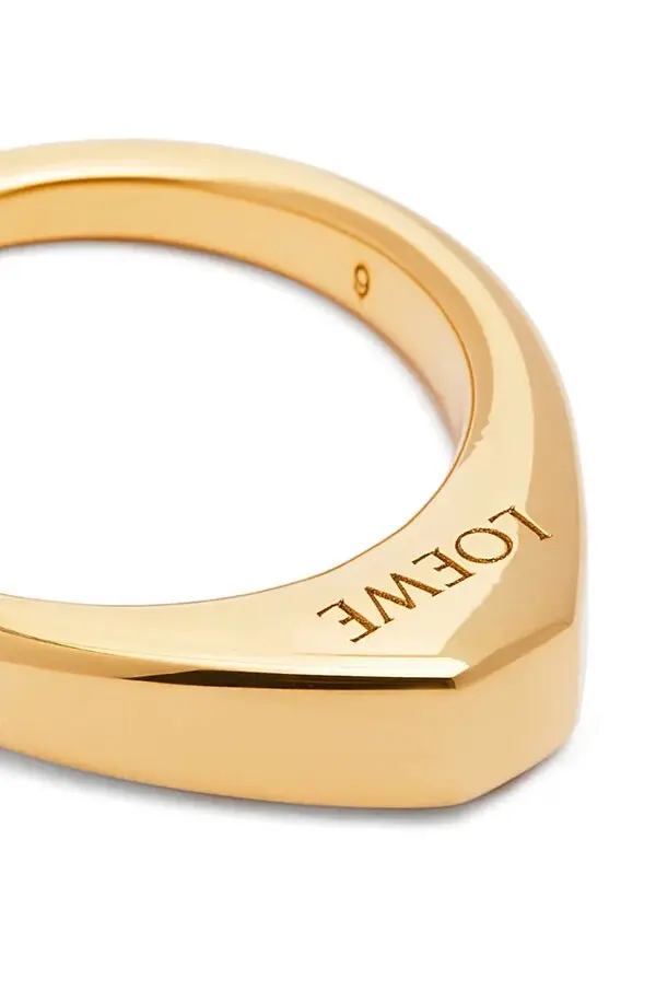 Loewe Stirrup Ring In Sterling Silver