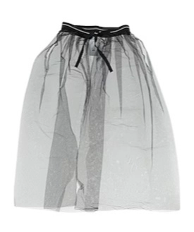 MAISON MARGIELA Solid Tulle Dress