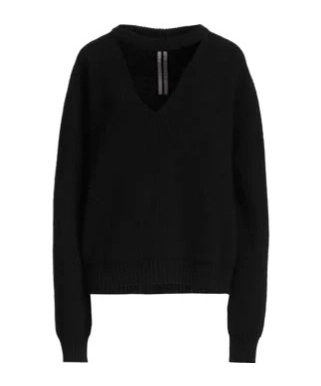 Rick Owens Solid-color Wool Knitted Sweater