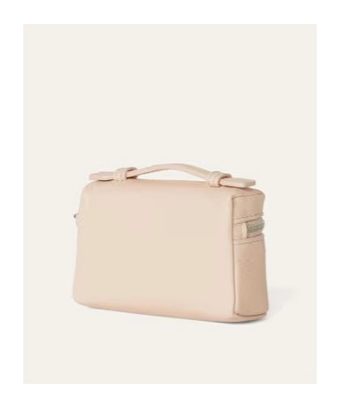 Loro Piana Logo Zipper Key Bag