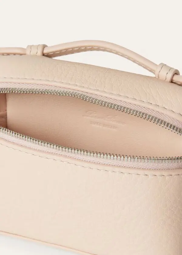 Loro Piana Logo Zipper Key Bag