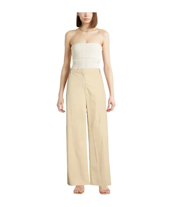 Sportmax Plain Colour Casual Trousers