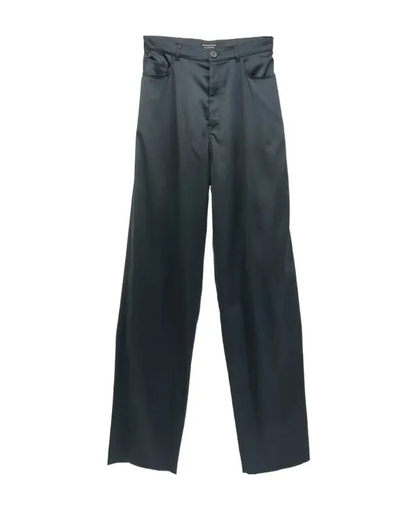 Balenciaga Loose-cut Stretch-satin Trousers