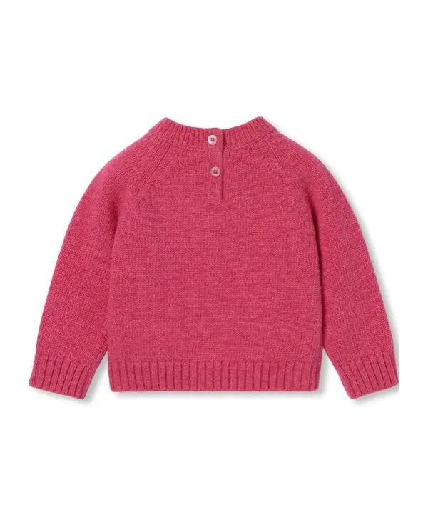 Gucci Baby Wool Sweater With Embroidery