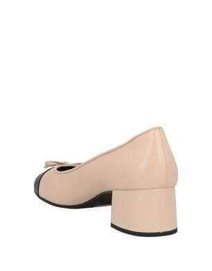 Tory Burch Two-tone Leather Block Heel Pumps