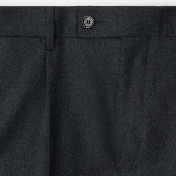 Burberry Wool Flannel Tailored Trousers