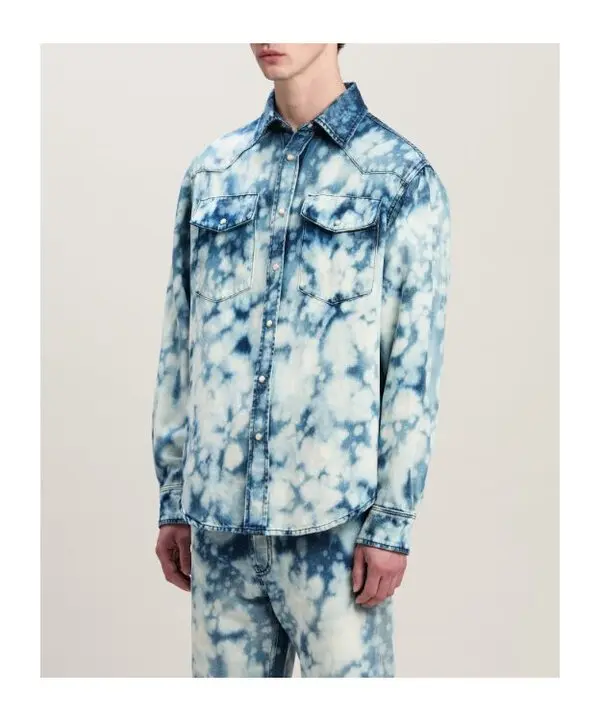 Palm Angels Summer Denim Shirt