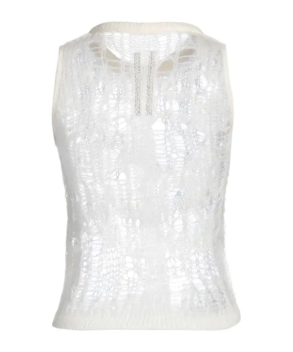 Rick Owens Minimalist Sleeveless Knit Top