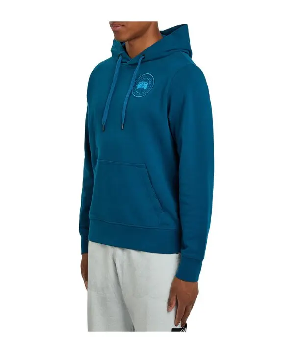 Canada Goose Hooded Embroidered Cotton Sweatshirt