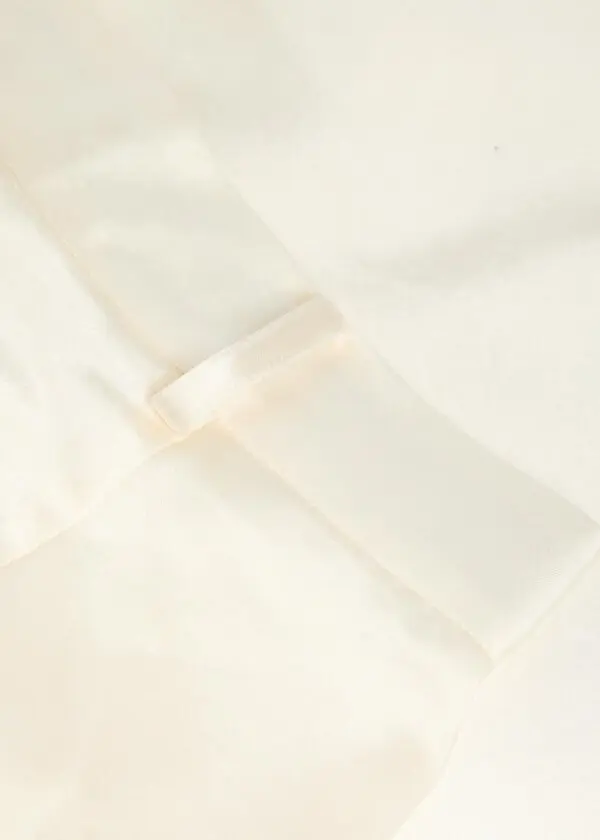 SELF-PORTRAIT Straight-leg Satin Trousers