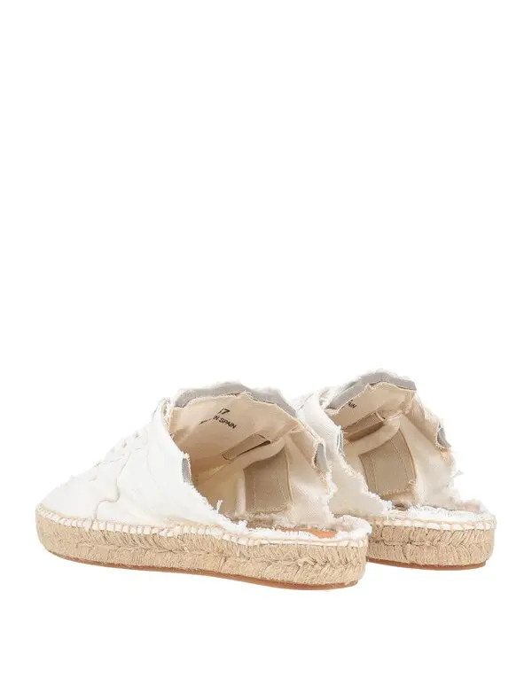 MAISON MARGIELA Minimal Lace-up Canvas Flats