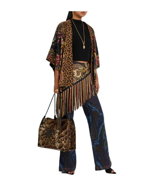 Etro Printed Silk Jacket