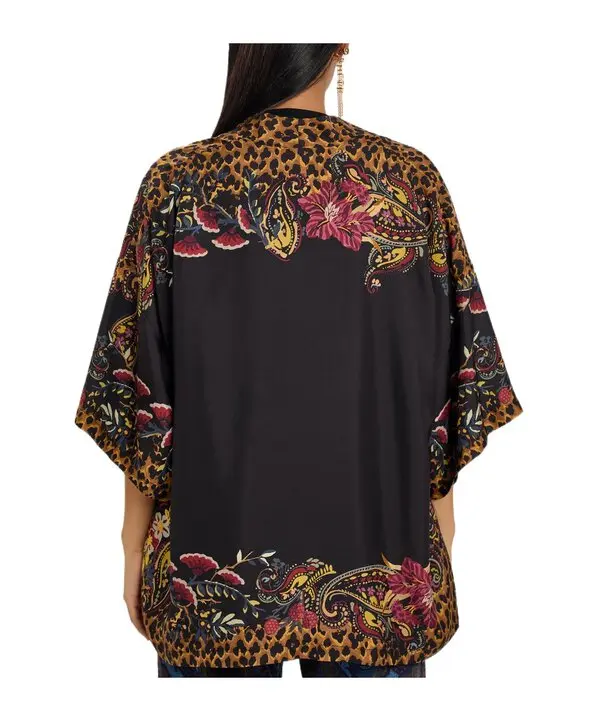 Etro Printed Silk Jacket