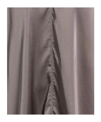 Rick Owens Solid-color Satin Short-sleeved Top