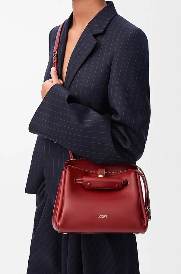 Loewe Small Madrid Bag In Calfskin