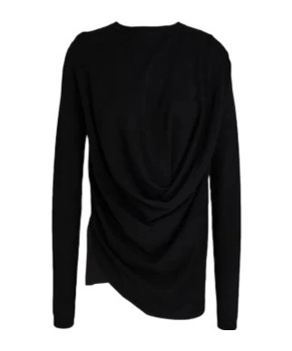 Rick Owens Simple Solid-color Knitted Top