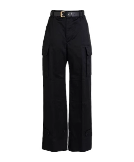 Saint Laurent High-waisted Multi-pocket Cargo Pants