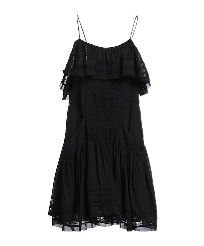 Isabel Marant Étoile Sleeveless Lace Tiered Dress