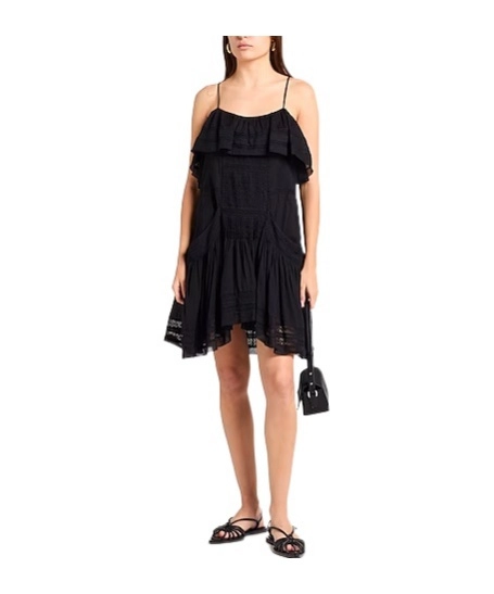 Isabel Marant Étoile Sleeveless Lace Tiered Dress