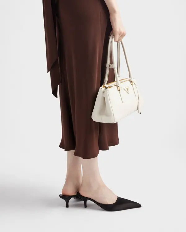 Prada Satin Crepe Midi Dress