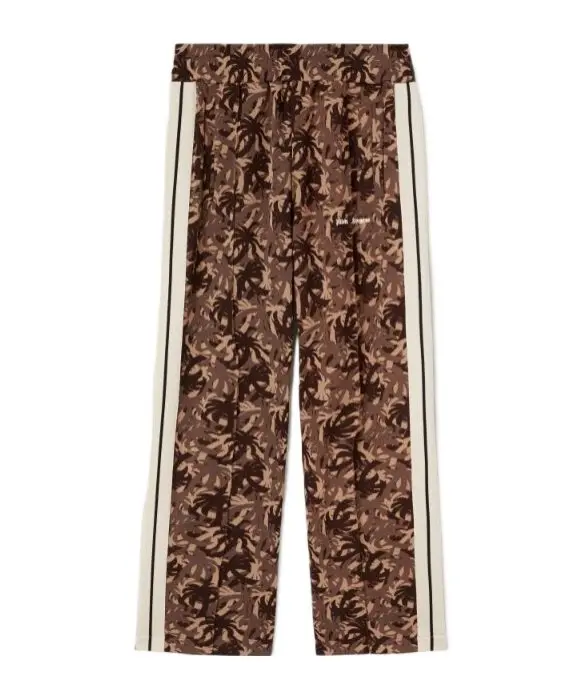 Palm Angels Camo Palm Tree Printed Track Pants