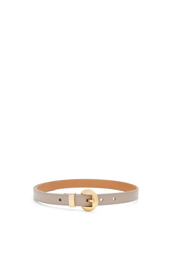 Loewe Pebble Belt In Smooth Calfskin