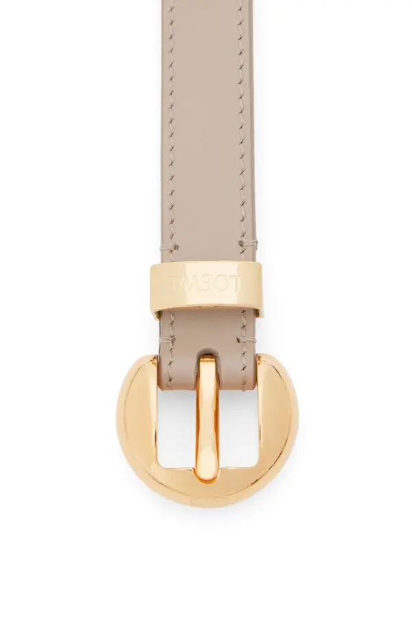 Loewe Pebble Belt In Smooth Calfskin