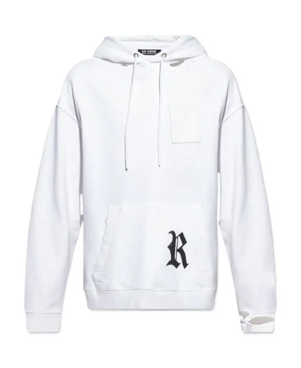Raf Simons Logo Patch Hoodie