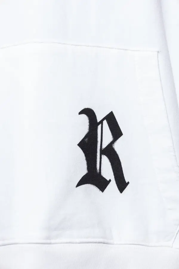 Raf Simons Logo Patch Hoodie