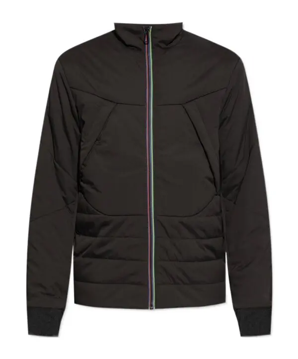 Paul Smith Mock-neck Padded Jacket - Black