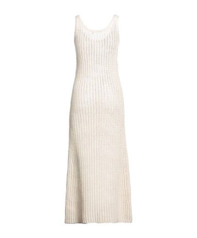 Chloé Knitted Perforated Sleeveless Maxi Dress