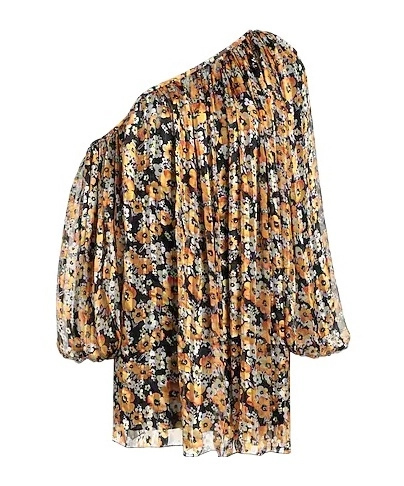 Saint Laurent Floral Print Mini Dress