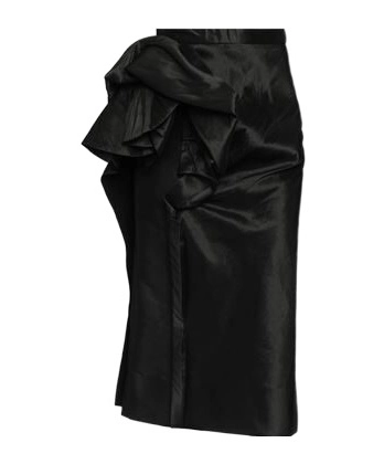 MAISON MARGIELA Midi Skirt With Draping