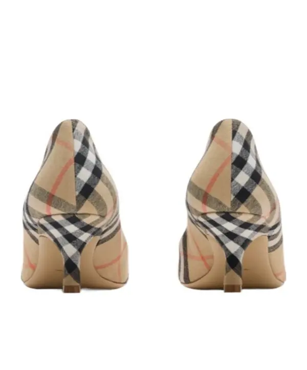 Burberry Check Dame Pumps