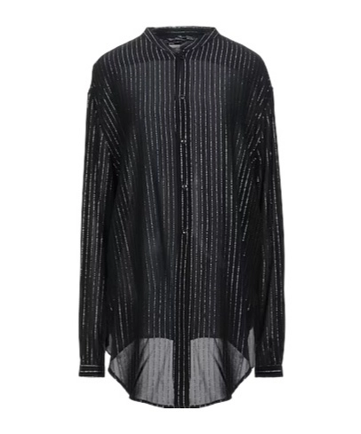 Saint Laurent Striped Long Sleeve Shirt
