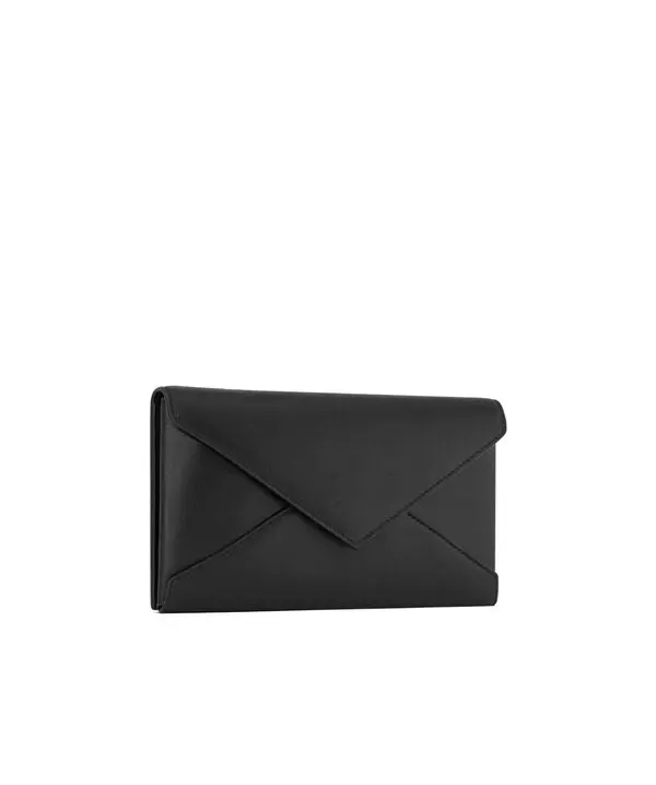 Saint Laurent Letter Large Wallet In Leather