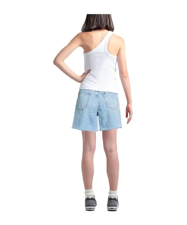 Rag & Bone Stylish Light-wash Denim Shorts