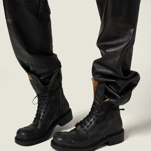 Miu Miu Nappa Leather Pants