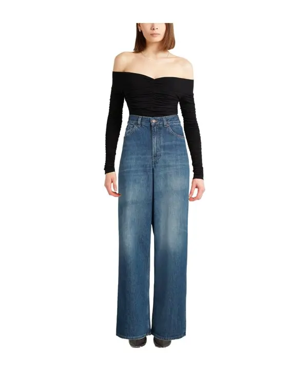 Chloé High-waisted Wide-leg Jeans